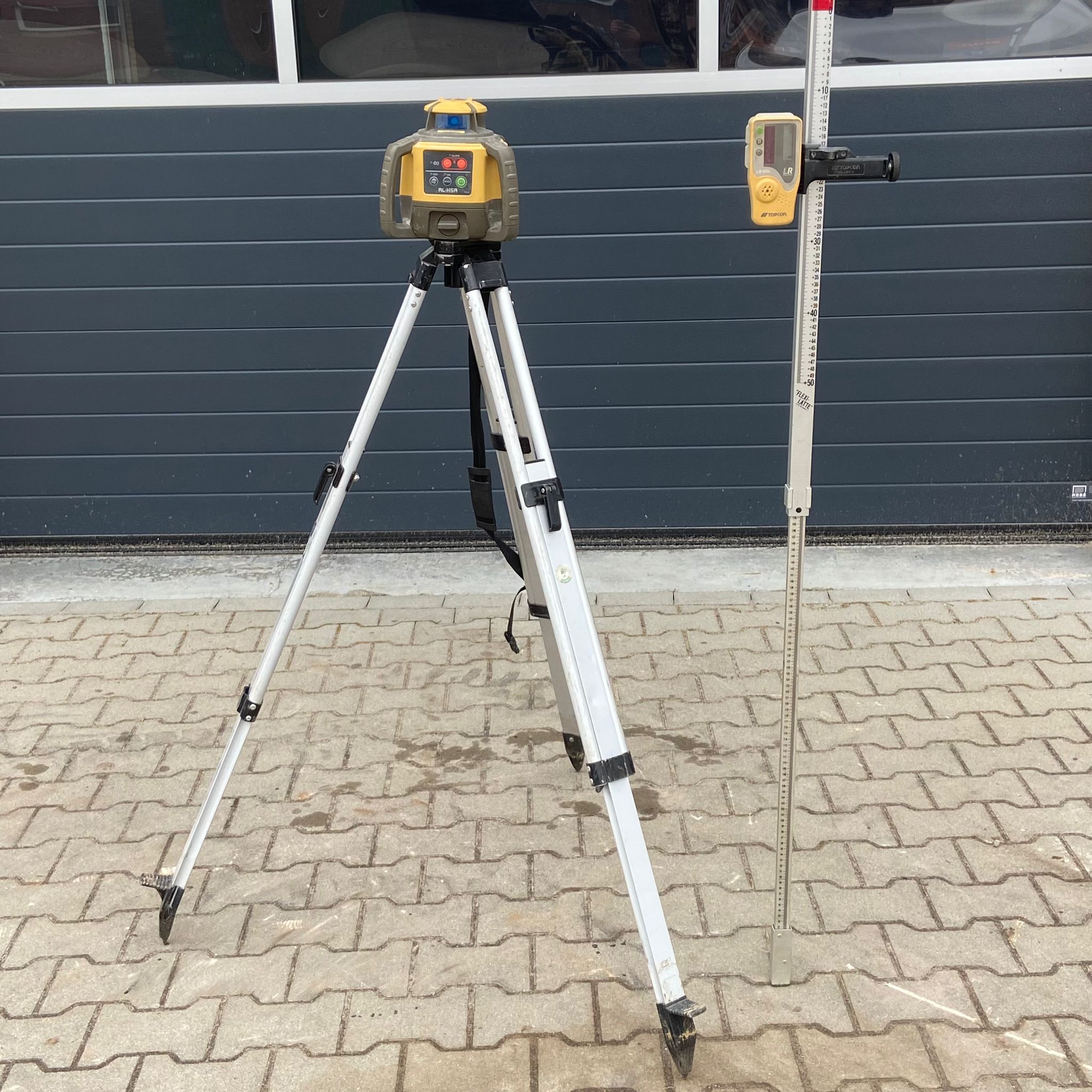 Laser + Ontvanger + Statief - Paus Agroservice