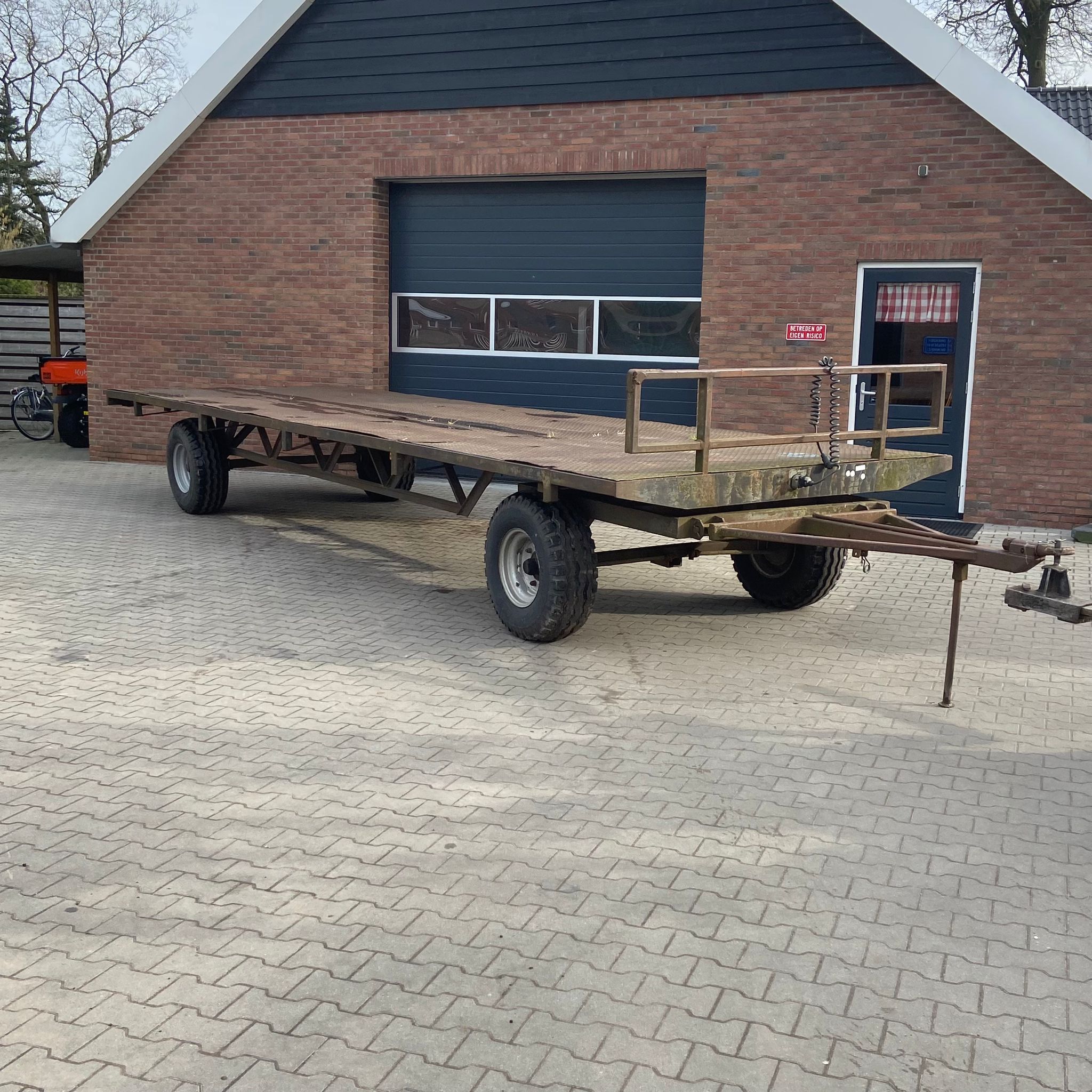 Platte wagen 8/MTR - Paus Agroservice